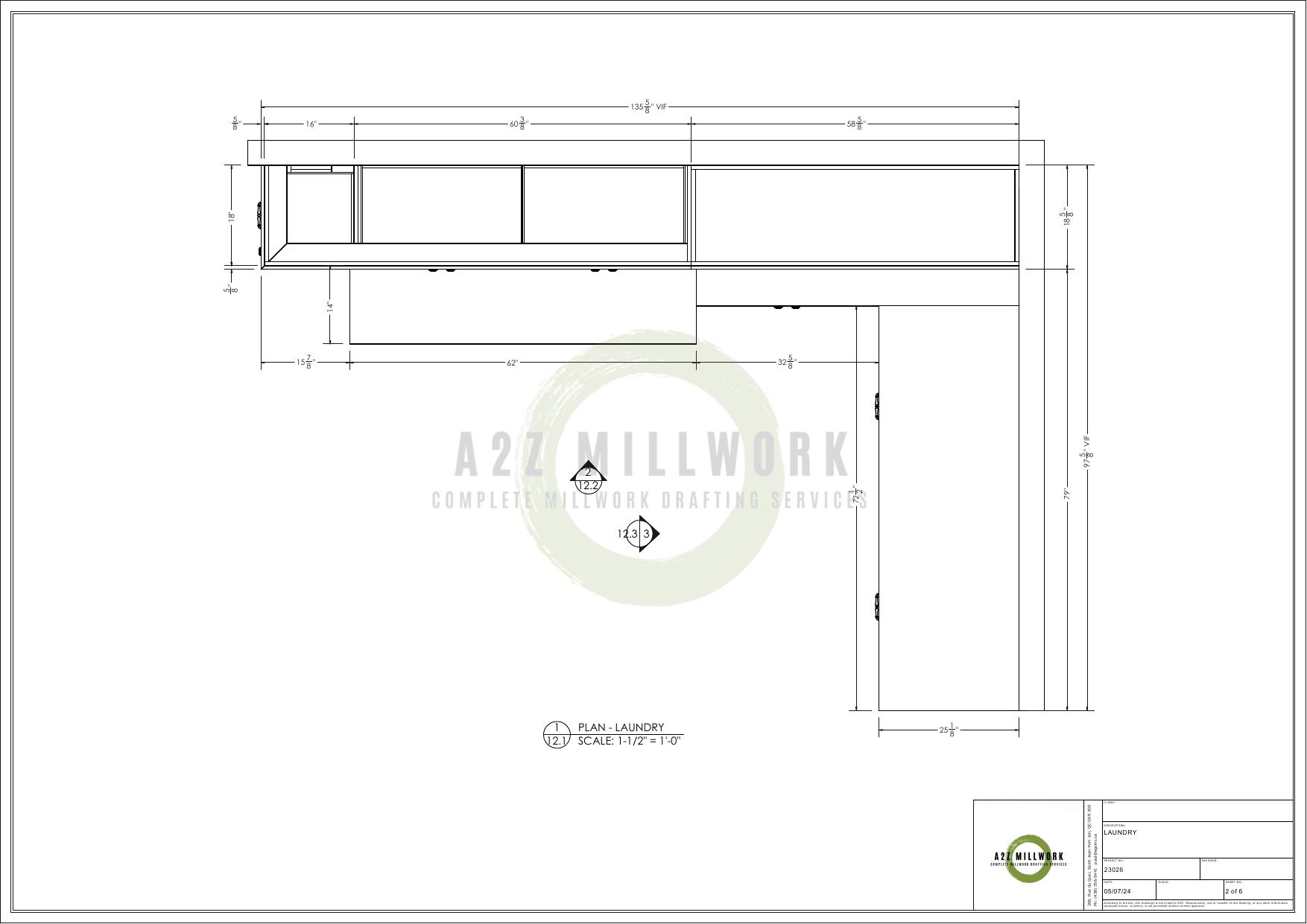 Millwork Shop Drawings & CAD Drafting Services | A2Z Millwork Design LLC